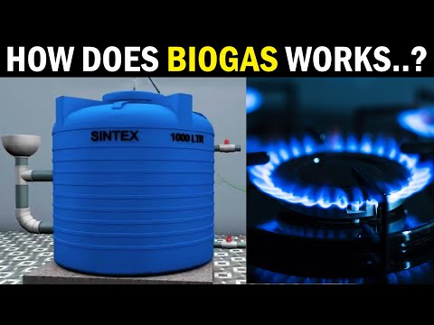 How does Biogas Plant work..!
