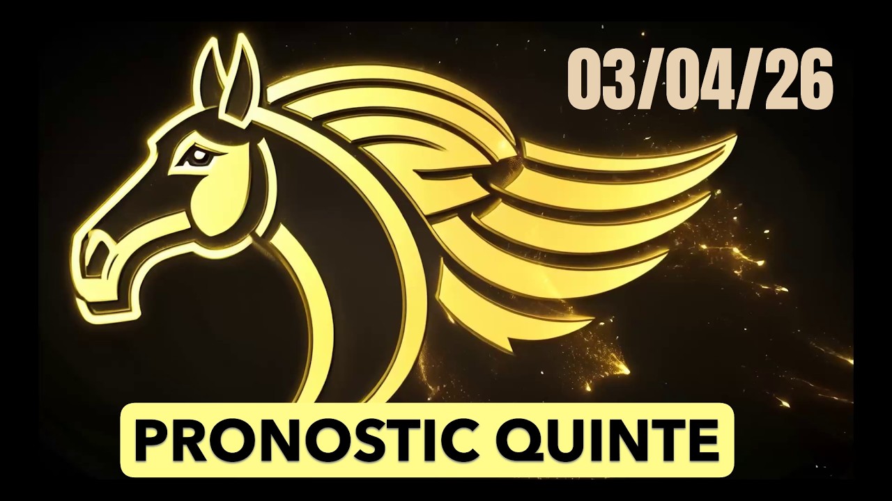PRONOSTIC QUINTE VENDREDI 3 AVRIL 2026