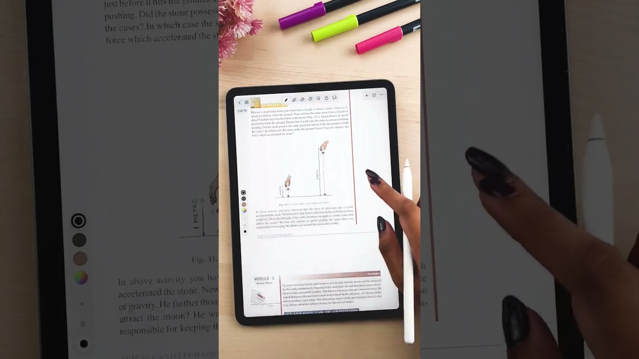 Import and annotate documents, PDFs, presentation slides and more!! #noteshelf #pdfmarkups