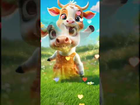 Linda Vaca bailando La Vaca lola ๐ฎ๐ถ #parati #infantil #shorts #vaca #tiktok