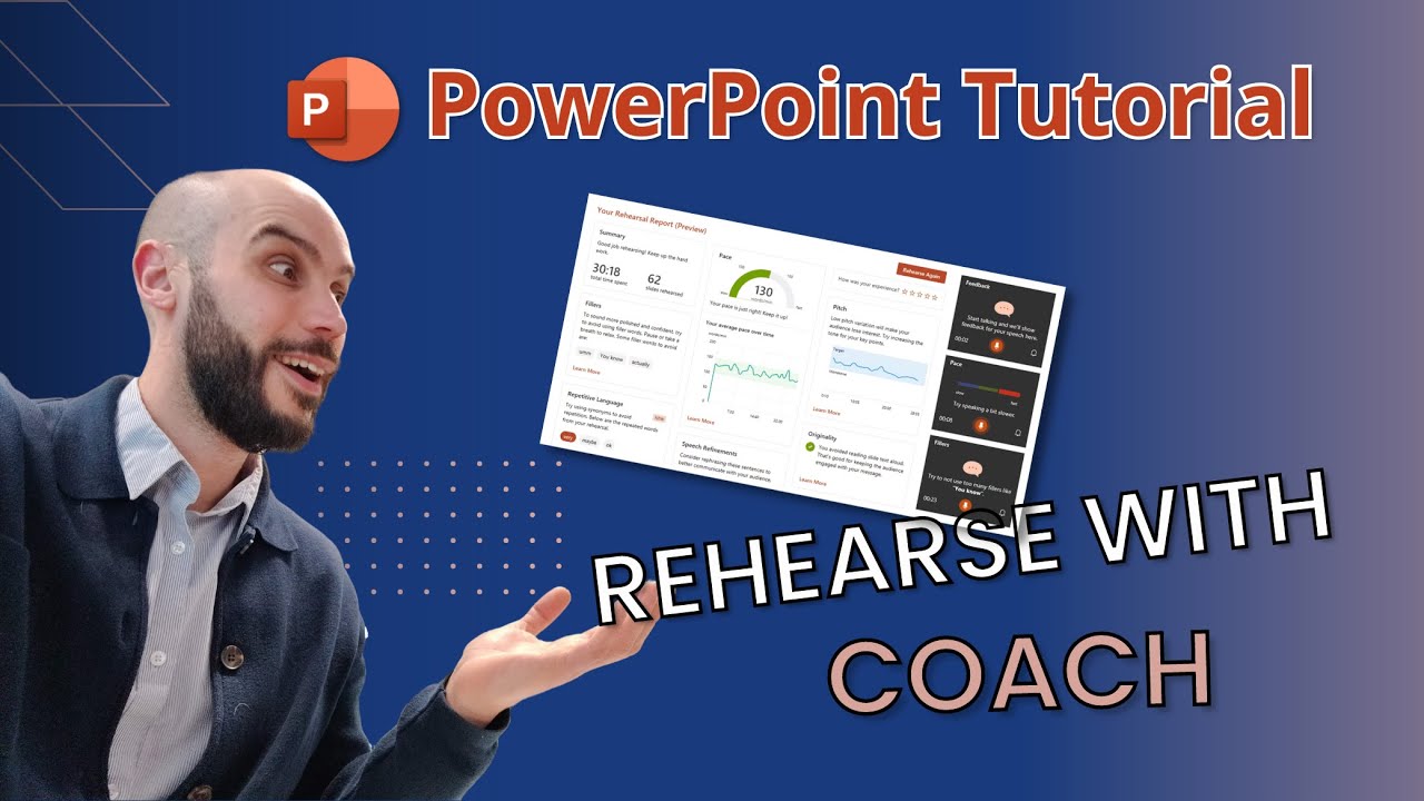 How to Practice your Presentation with PowerPoint Rehearse with Coach Feature