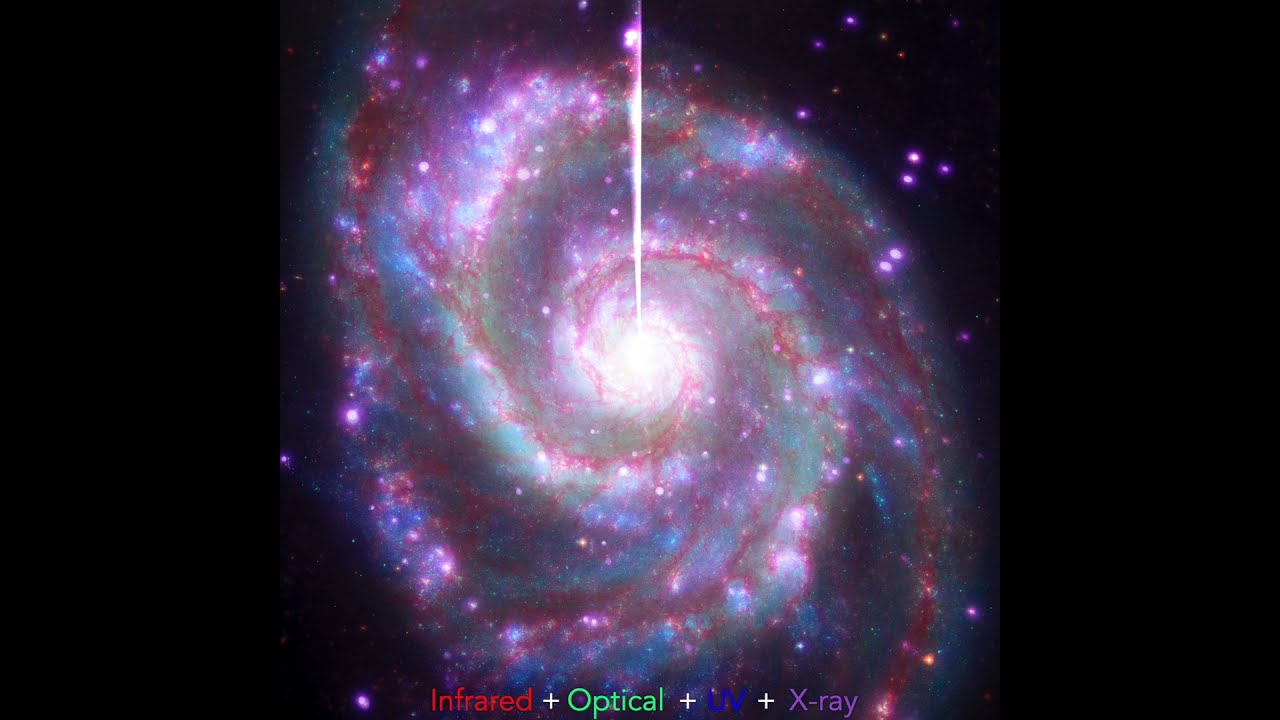 Data Sonification: M51 (Whirlpool Galaxy) Sequence