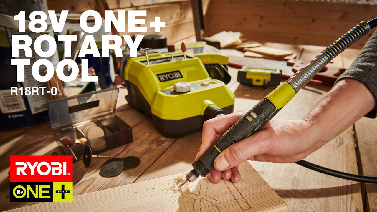 Ryobi ONE+ Rotary Tool 18V R18RT-120 2.0Ah Kit