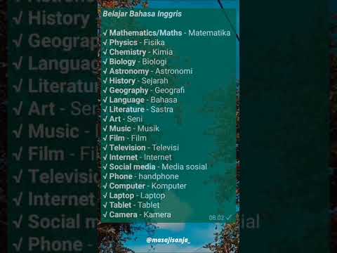 Siang Belajar Bahasa Inggris #shorts