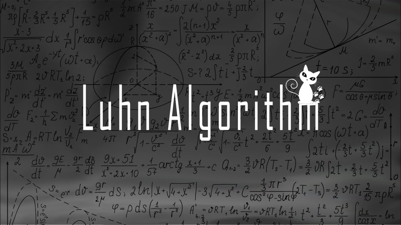 Luhn Algorithm | Modulus 10 or Mod 10 Algorithm | Credit Card Number validation Algorithm