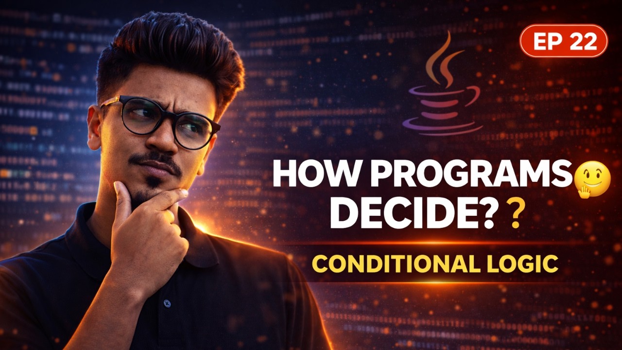 Java Conditional Statements — How Programs Make Decisions | If Else Switch Explained 2026