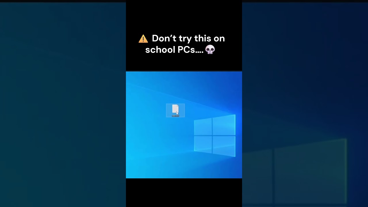 POV: Don’t Try This On Your School PC 💻💀#shorts #comedy #coding