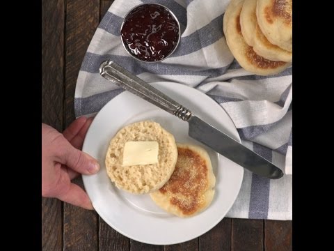Mason Jar English Muffins