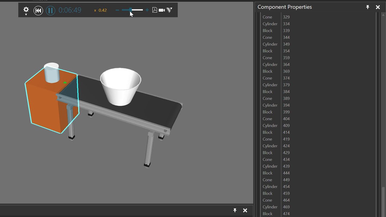 Model and Configure a Product Feeder