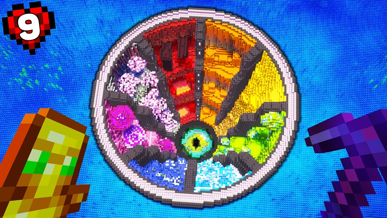 I TRANSFORMED the End Portal in Minecraft Hardcore!