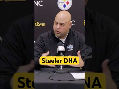 GM Omar Khan on Steeler DNA #steelers #nfldraft