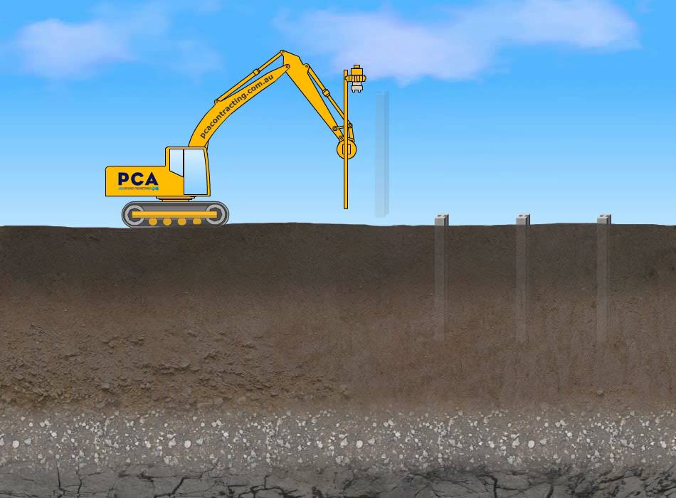 PCA Soldier Piles Process