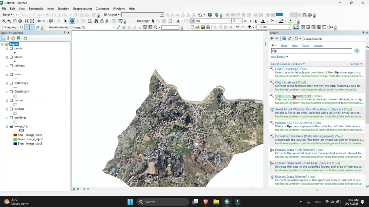 Class Revision: OSM Data + Satellite Image Digitization and Layout