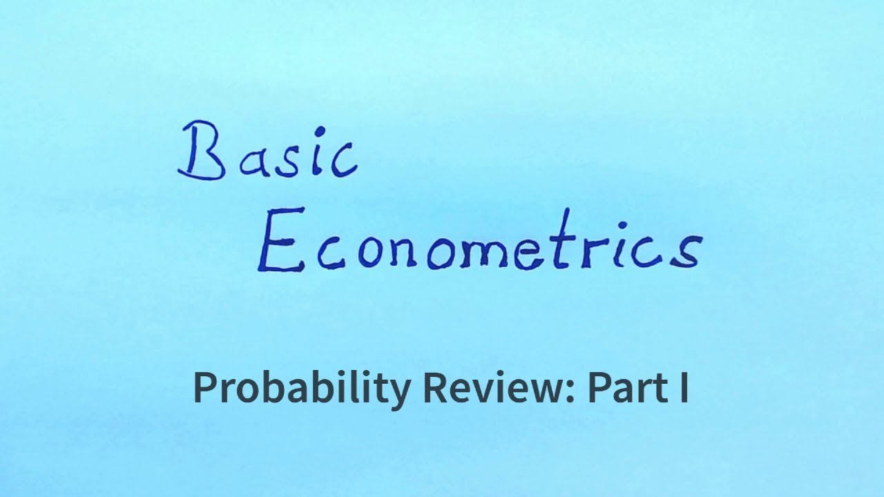 Basic Econometrics - Statistics Review 2