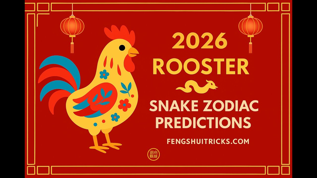 Rooster 2026 Chinese Zodiac Prediction (Big Changes & Hidden Blessings Ahead!)