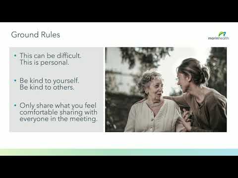 Marin Healthcare District: End of Life Planning Seminar