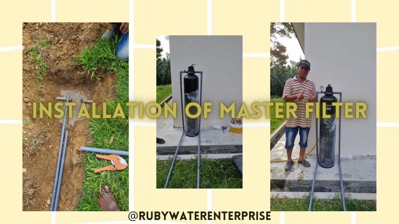 Installation of Master Filter for Our Beloved Customer 😎