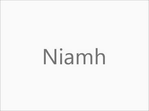How Pronounce Niamh