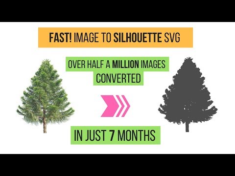Convert image to vector silhouettes for free