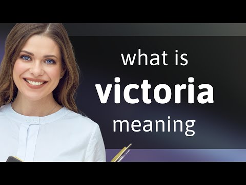 Victoria | VICTORIA meaning