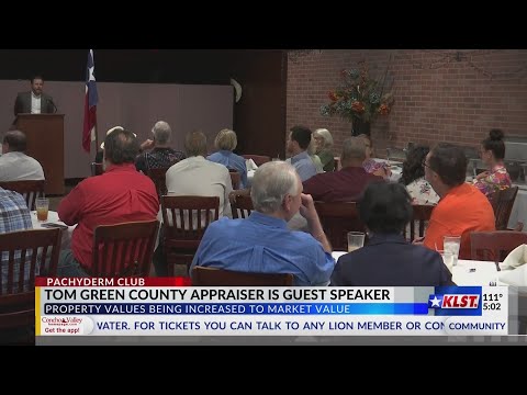 Tom Green County Appraiser is guest speaker