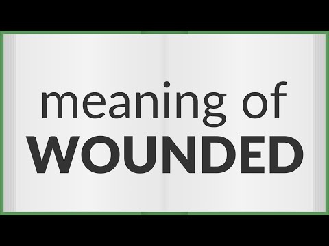 Wounded | meaning of Wounded