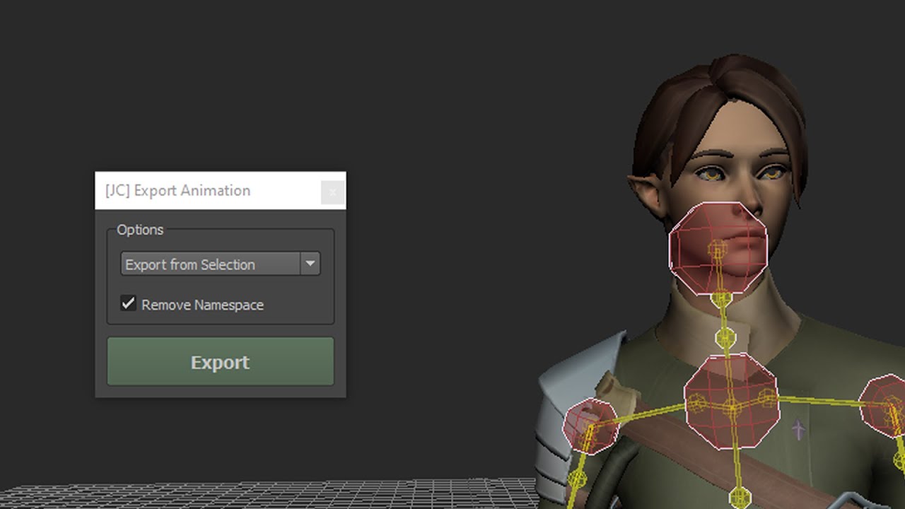 MotionBuilder Python Script - Export Animation
