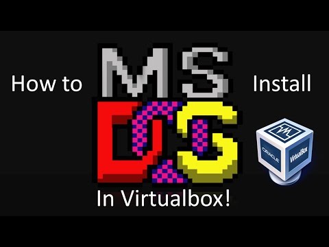 MS-DOS 6.22 - Installation in Virtualbox