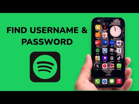 How To Find Your Username And Password On Spotify?