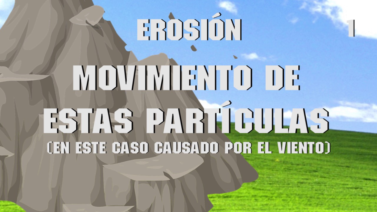 Erosión Eólica (trabajo para la escuela)