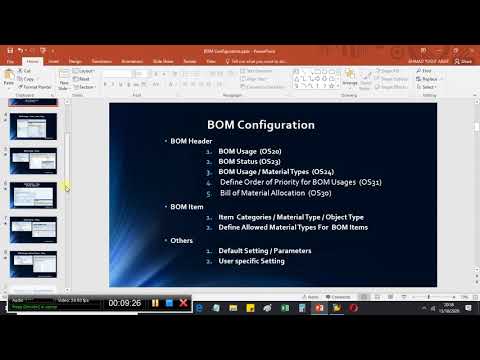 Configuration SAP PP – BOM, Work Center dan Routing Full Video – SAP ...