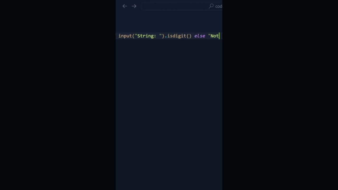 Check digits in Python #python #learnpython #programming