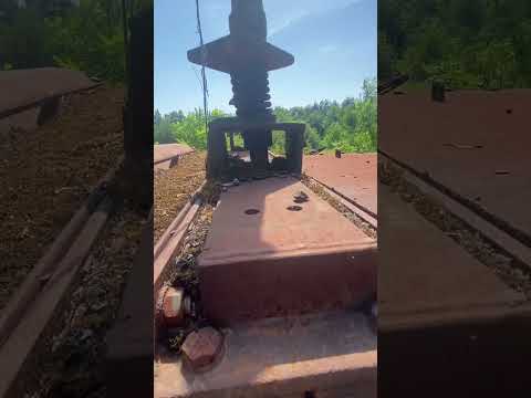 Exploring an old mine factory site.🏭