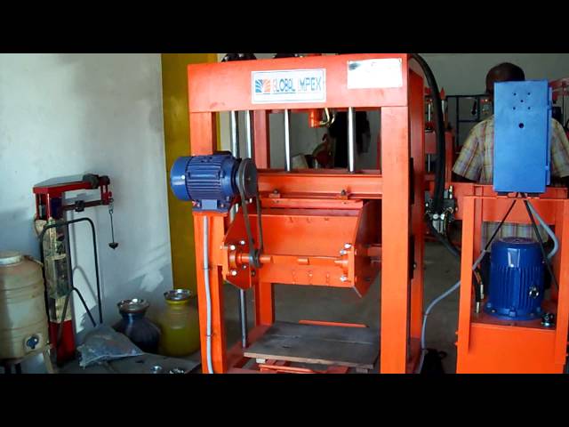 Stationary Type Block Making Machine - Stationary Concrete Block Making ...
