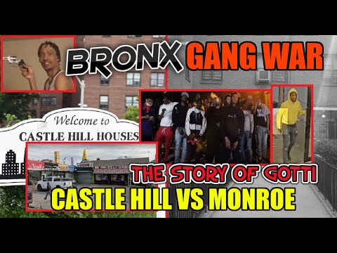 Bronx Gang War - Castle Hill Projects (670 Crew) Vs Monroe Houses - Story Of Gotti