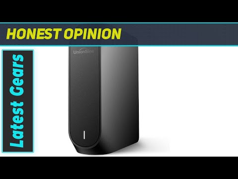 UnionSine 10TB External Hard Drive: The Ultimate Storage Solution for Your PC, TV, and More!