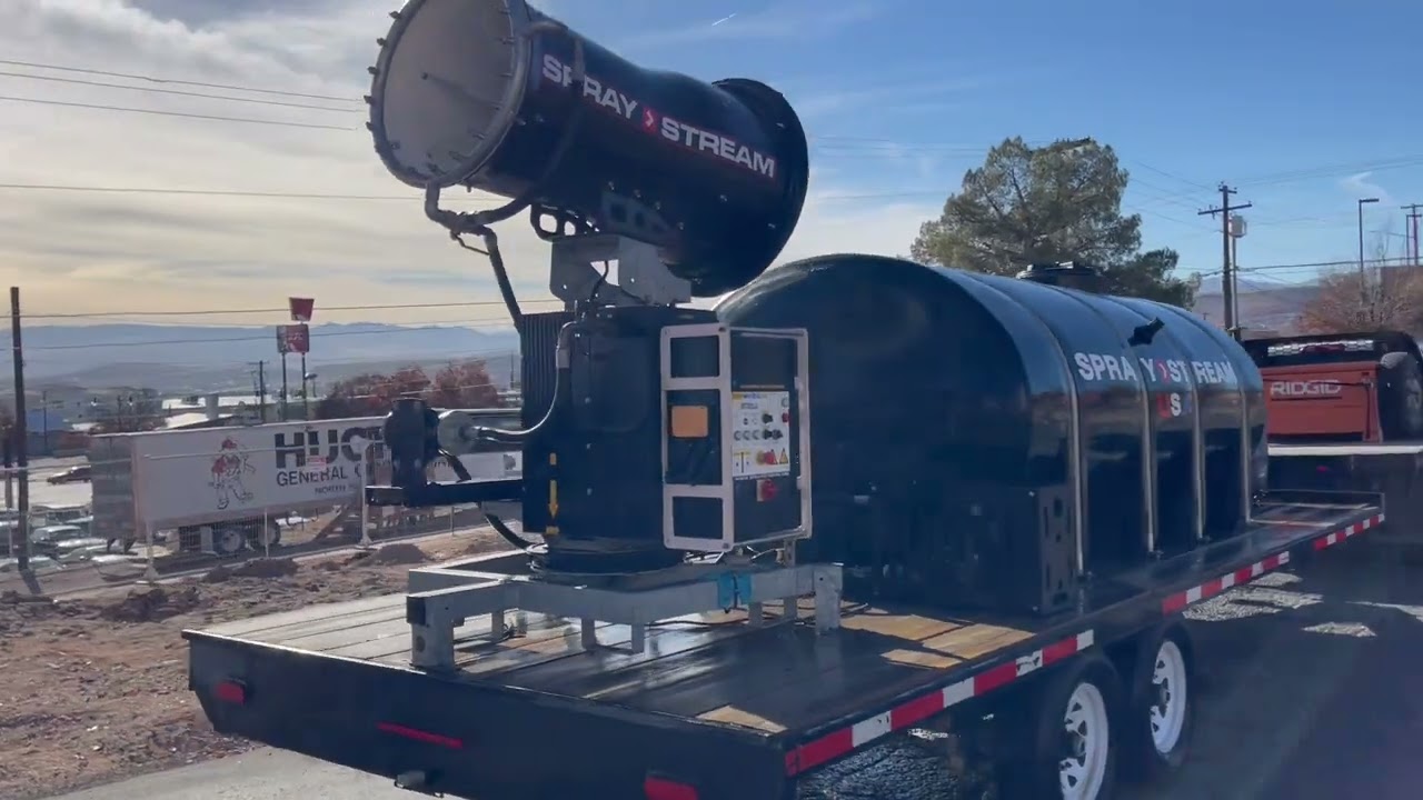 For Sale: Spraystream Robotic Fog Cannon Dust Control System (Mist Cannon), Self-Supporting