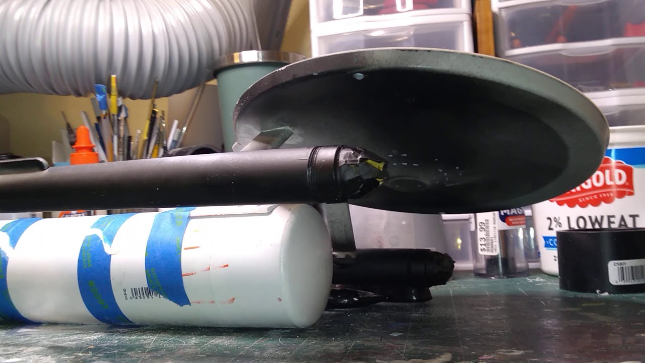 Starfleet Ptolemy tug scratch building