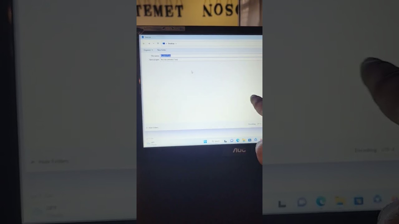 fix folder and files not displayed when saving (Windows 11)