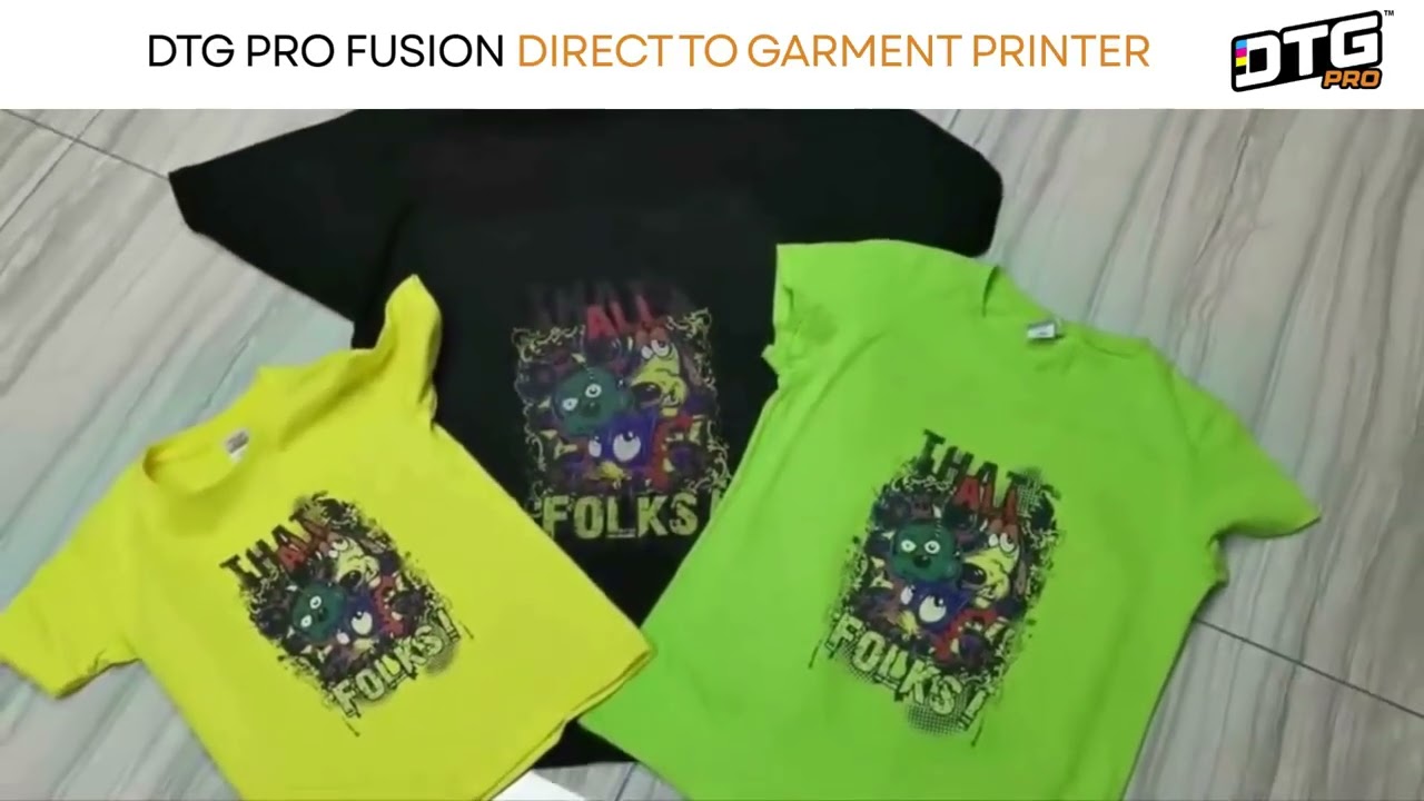 DTGPRO Fusion DTG Printer – Next-Gen Direct-to-Garment Printing Made Simple