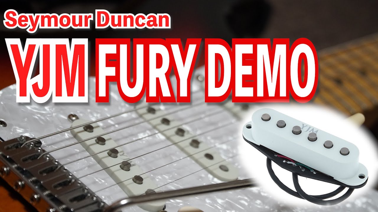 Seymour Duncan STK-S10s Yngwie Malmsteen YJM Fury Strat Set White комплект звукоснимателей для ...