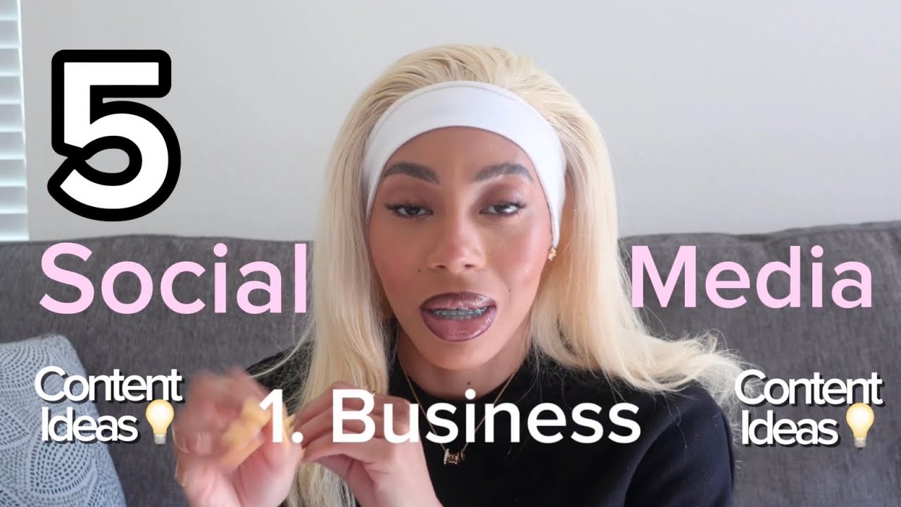 5 Brilliant Social Media Content Ideas for Beginners💡