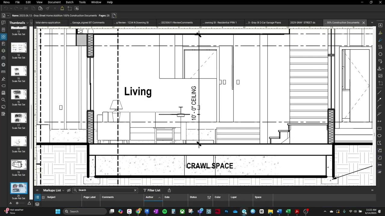 Final Construction Drawing Review: Architect Walkthrough in Revit + PDF Check