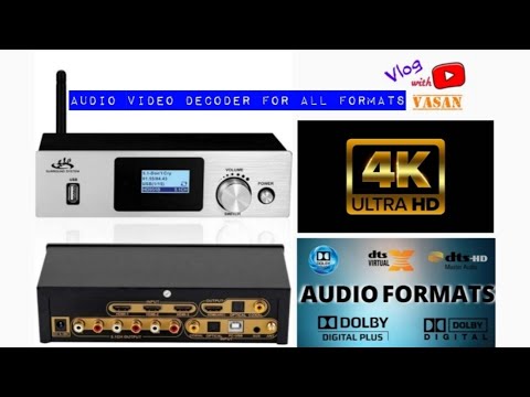 Dolby atmos | Dts X | Dolby Digital Plus Decoder for all format audio and video |Tamil