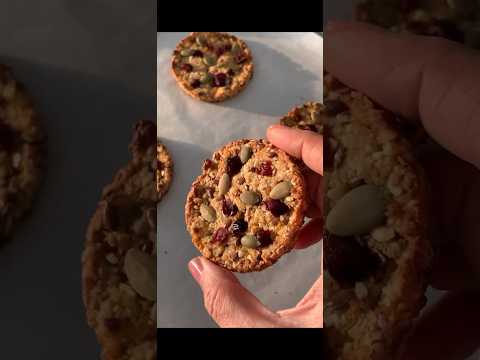 No sugar Breakfast Cookies! 😍#recipe #glutenfree #5minute #breakfast
