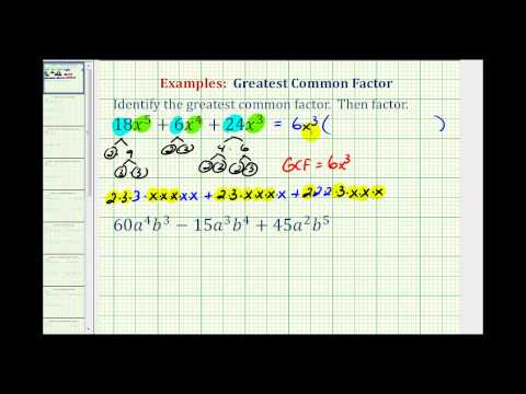 Ex 2: Identify GCF and Factor a Trinomial