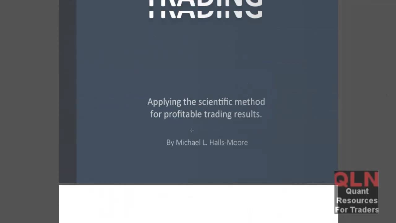 Success algo trading book review in Python from Quantstart