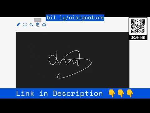 Free AI Signature Generator | The First AI-Powered Handwritten Signature Tool! 🤖