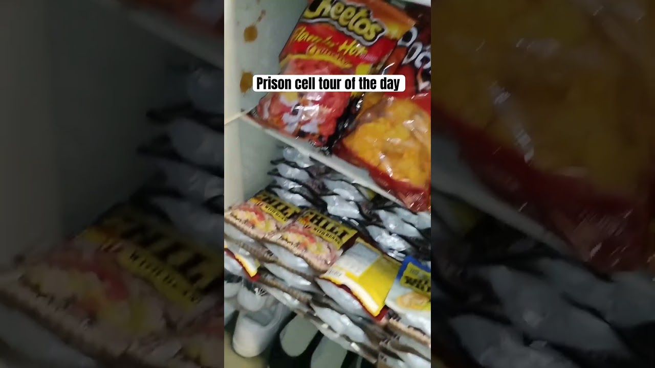 Prison cell tour of the day…STAY FREE! #prisondiet #lockdown #lockup #prison #prisoncell