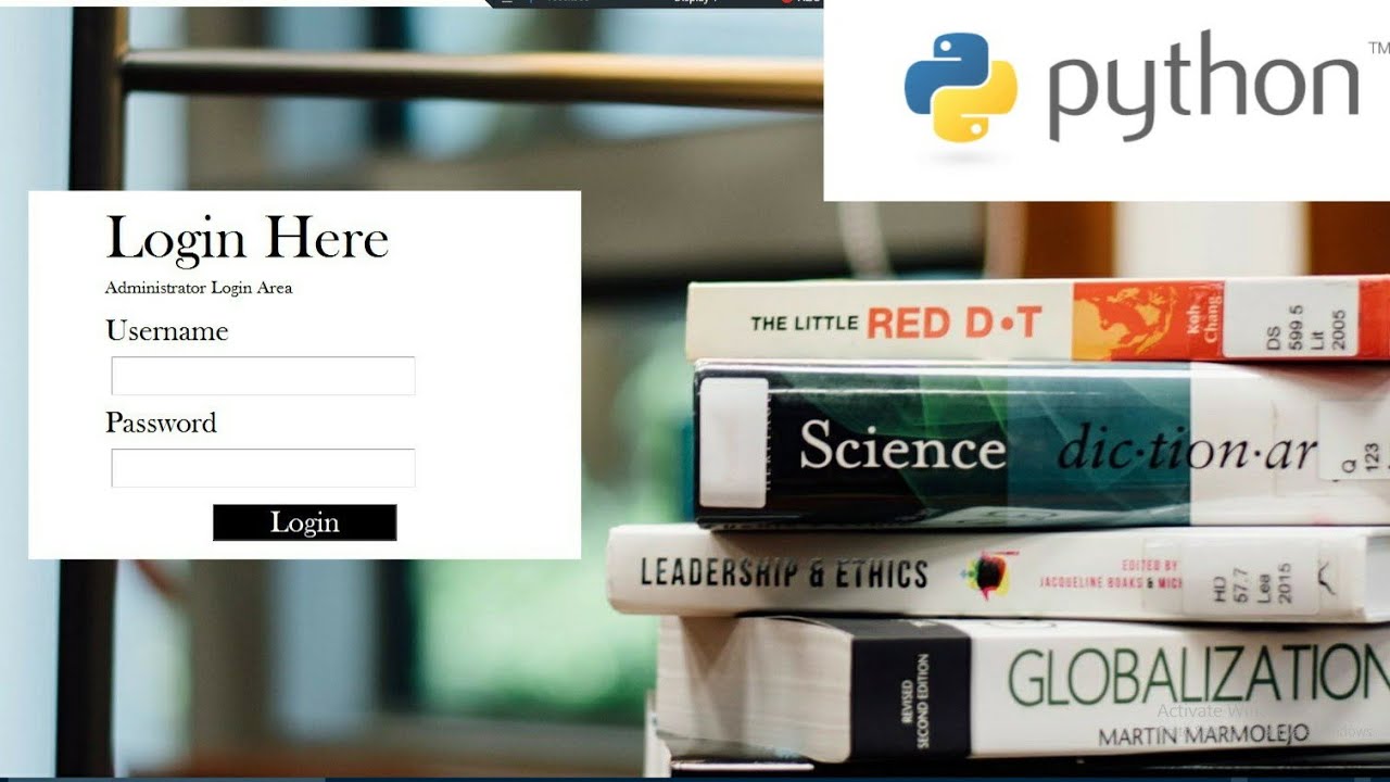 how to make a Login page in python tkinter |python tkinter projects|tkinter login page